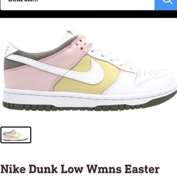 Nike | Shoes | Vintage Nike Dunk Low Pastel Easter Sneakers | Poshmark